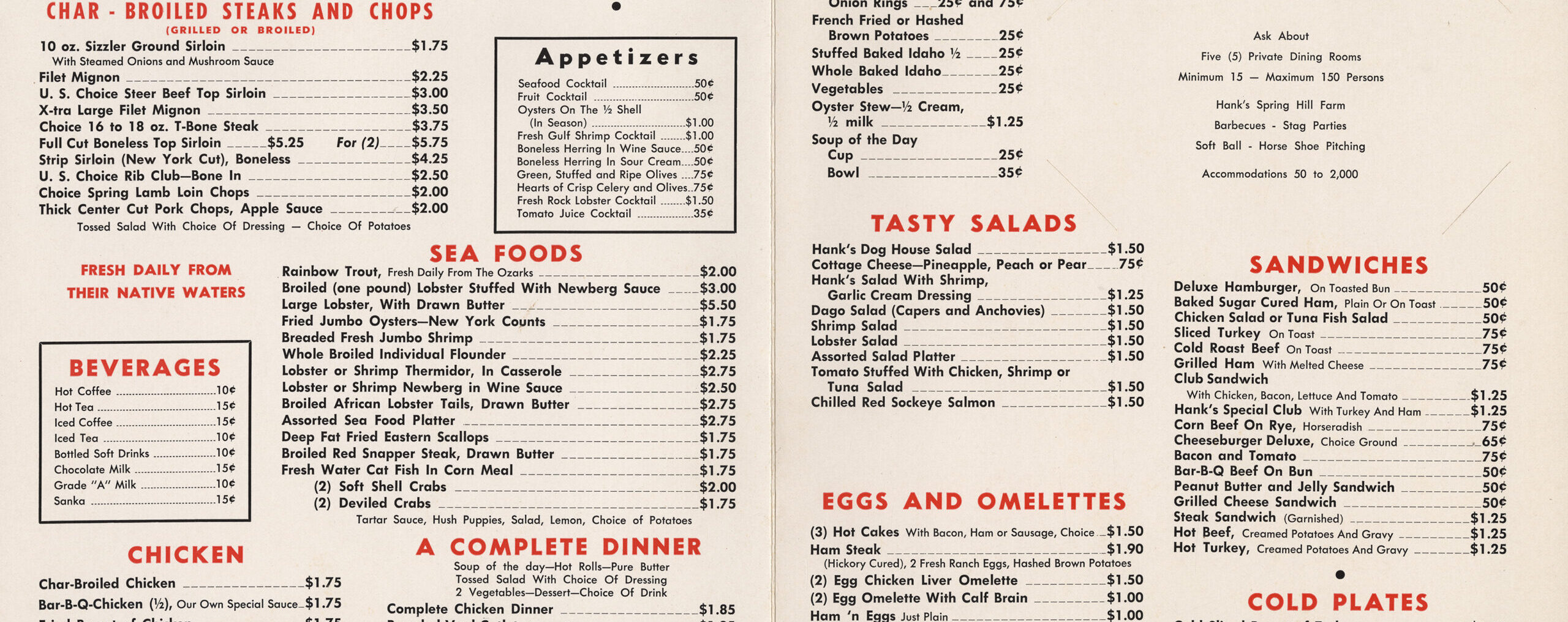 Let's Eat: A Collection of Arkansas Menus - Roberts Library